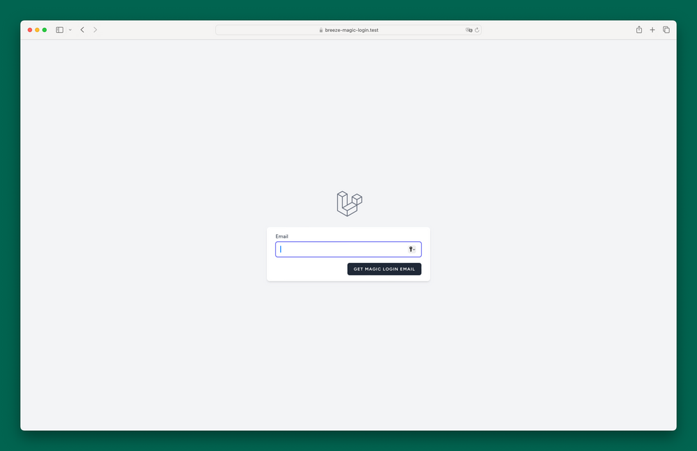 Laravel Passwordless Magic Login Link with Breeze